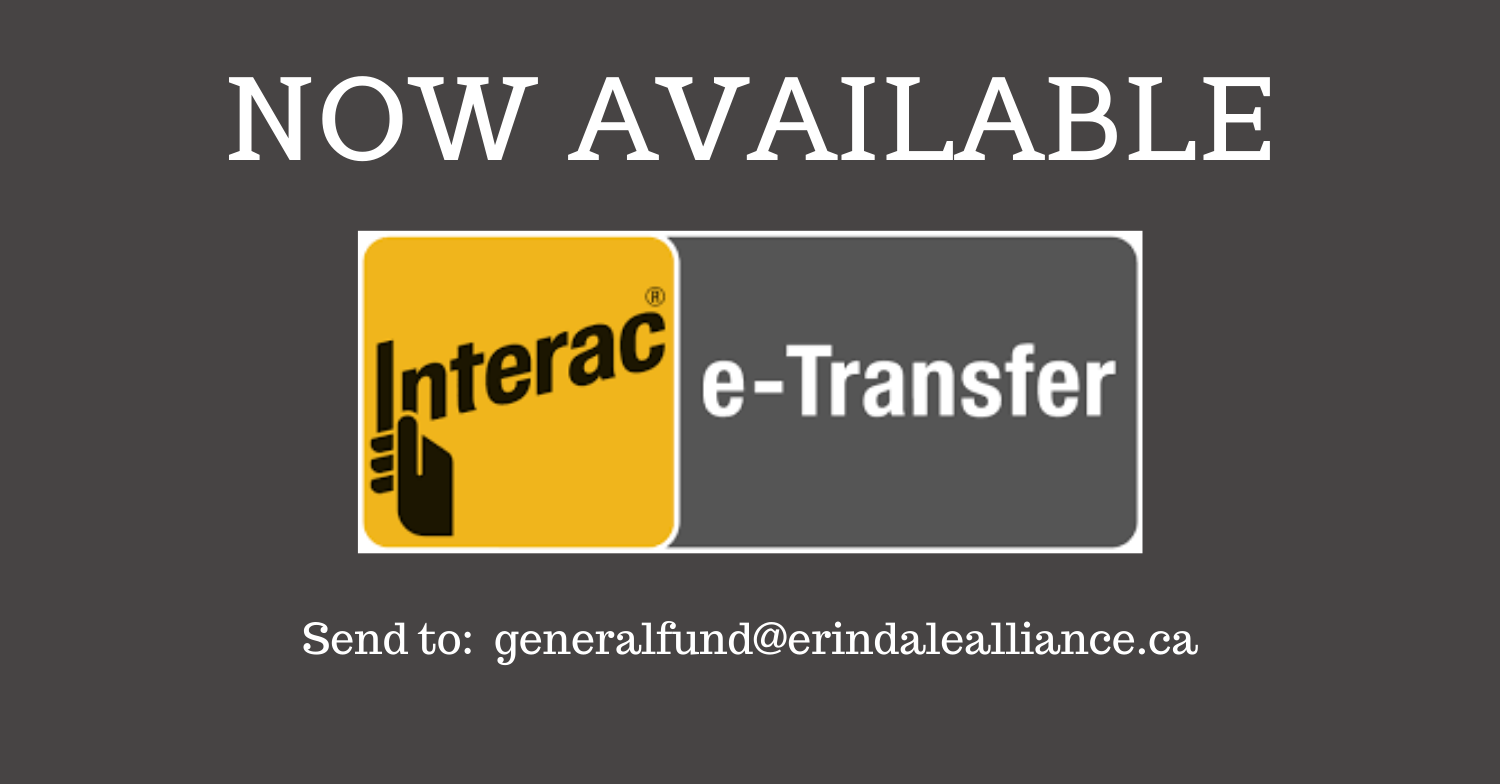 NEW! E-Transfer Donations | Erindale Alliance Church